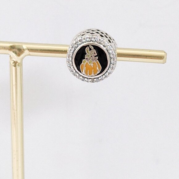 Pandora | Jewelry | Pandora Pluto Pumpkin Boo Button Charm Halloween ...